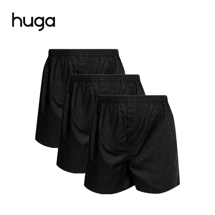 3-in-1 Huga Mens Cotton Boxer Shorts for Men Promo Pack | Lazada PH