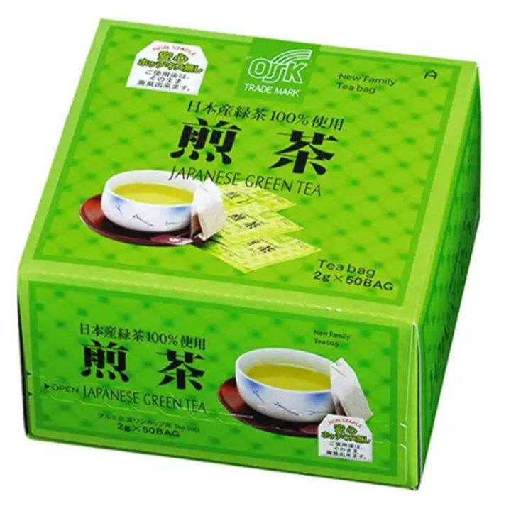 OSK Japanese Green Tea 2g x 50 TeaBags | Lazada PH