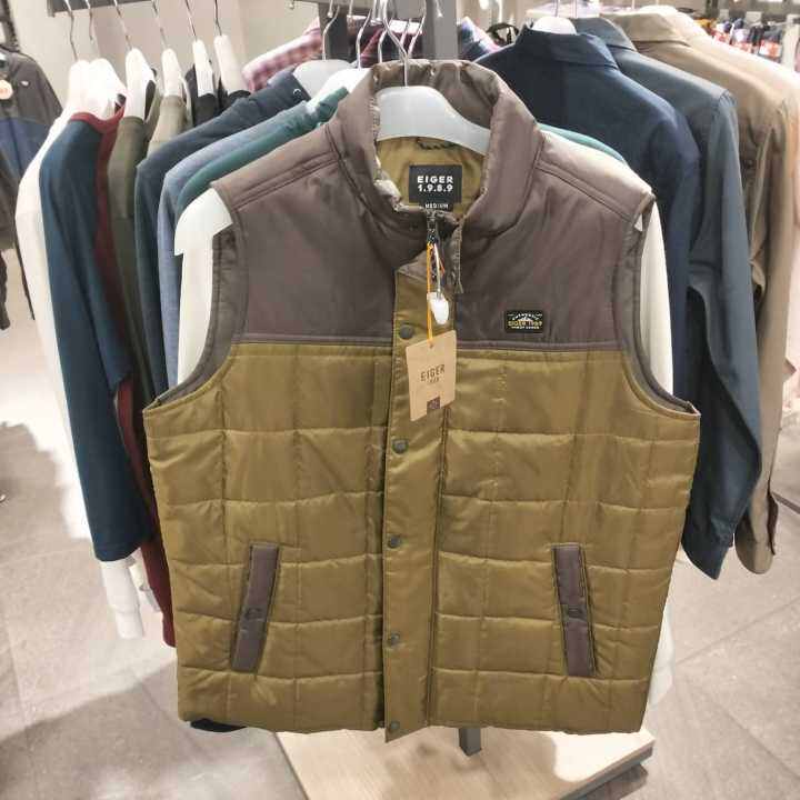 ROMPI EIGER GALLEGOS VEST, BRW | Lazada Indonesia