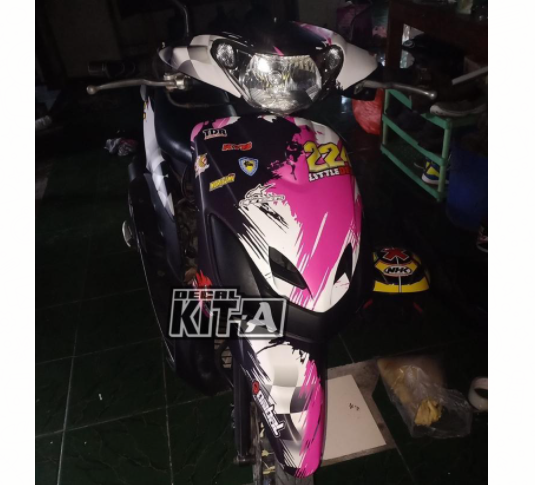 DECAL STICKER DEKAL STIKER CUSTOM YAMAHA MIO SPORTY FULL BODY D-R3-001 ...
