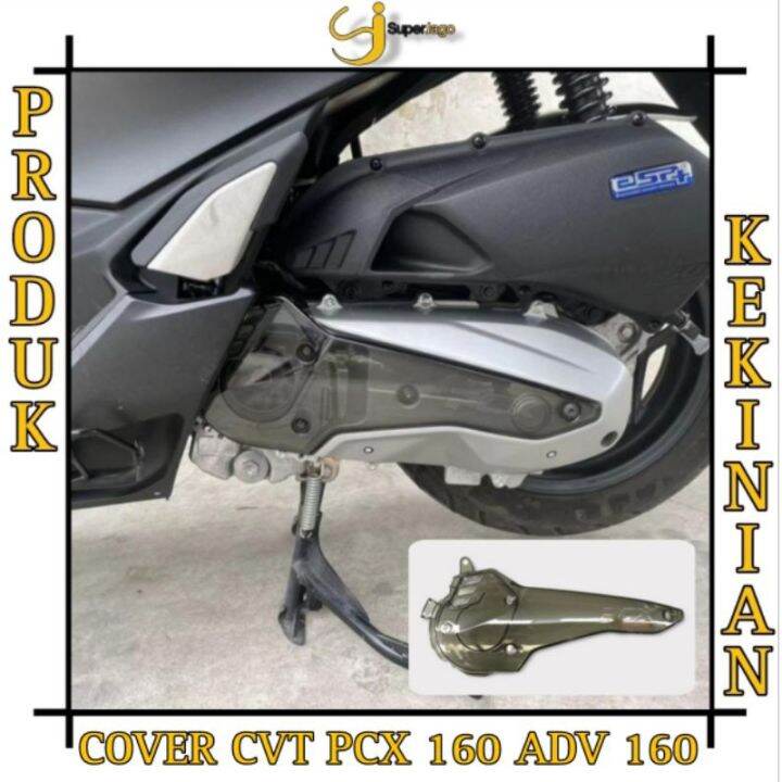 Cover Tutup Mika CVT PCX 160 ADV 160 Transparan MHR Racing Nemo Carbon ...
