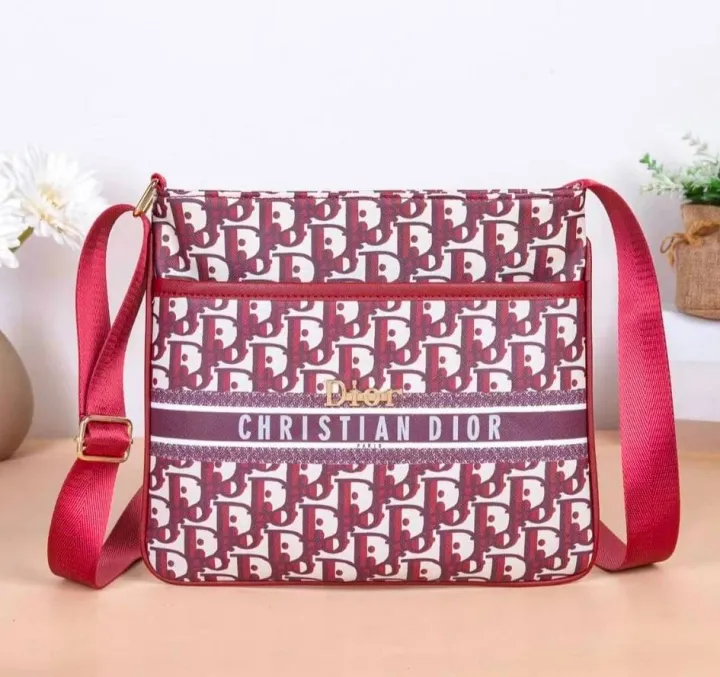 Di0 Women's Sling Bag Leather Bag | Lazada PH