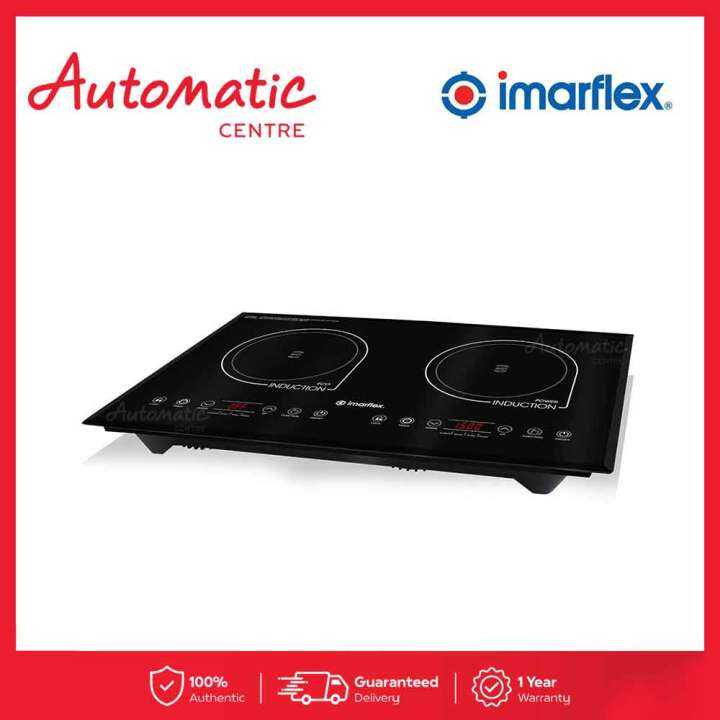 Imarflex IDX-3250B 2-Burner Built-in Dual Induction Cooker | Lazada PH