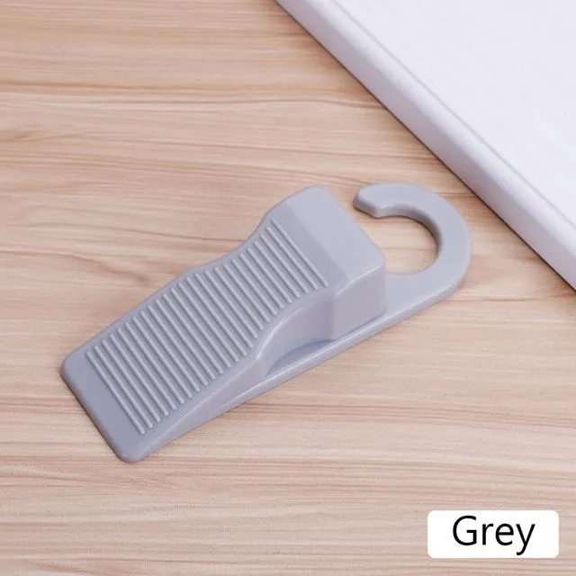 ที่ถอดออกได้โลหะผสมสังกะสีประตู Sper ยาง Wedge Guard Wind Dust Blocker ...