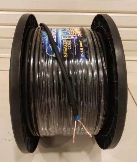 (20 Meter )Kabel speaker 2x1,5 Osmond High Quality 2x1.5 mm Kabel ...