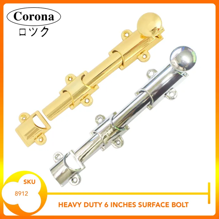 Heavy Duty Surface Bolt 6 | Lazada PH