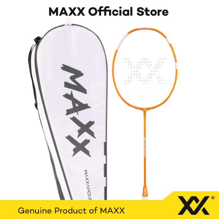MAXX Badminton Racket - MAXXAHOLIC (FREE String + Grip) | Lazada