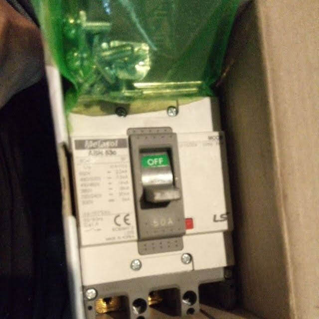 Cầu dao tự động 3 pha 50A LS Hàn Quốc / CB 3 pha 50A LS Hàn Quốc ...