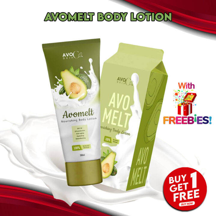 Buy 1 Get 1! Avo Skin Co Lotion with FREEBIE AvoMelt Nourishing Lotion with Avocado Extract ...