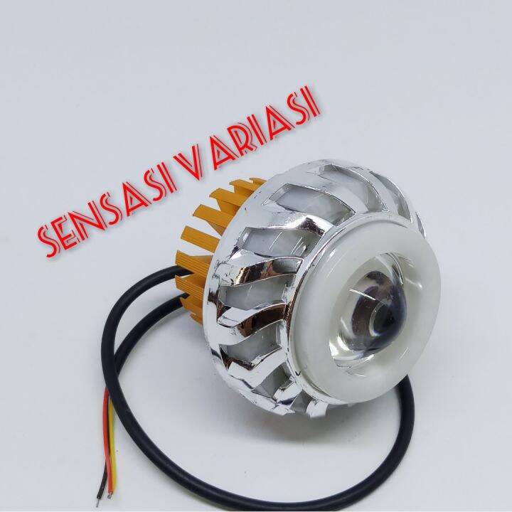 Lampu LED Projie motor tornado double AE+DE/LAMPU DEPAN LED PROJIE MINI ...