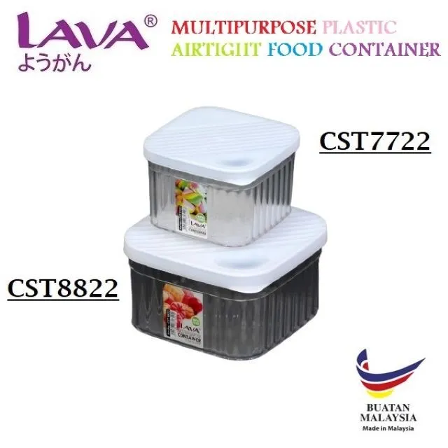LAVA Food Multipurpose Canister Plastic Container | Lazada