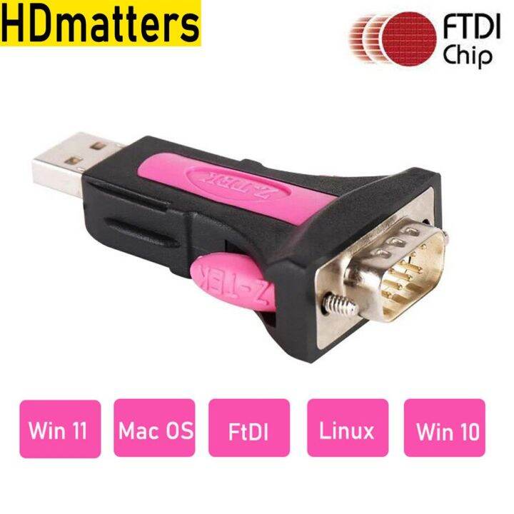 FTDI USB 2.0 To RS232 Serial Cable Z0TEK ZE551A FTDI Chip USB To DB9 9Pin Serial RS232 Converter ...