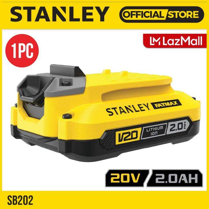 STANLEY SB202 FATMAX® V20 2.0AH LITHIUM-ION BATTERY | Lazada