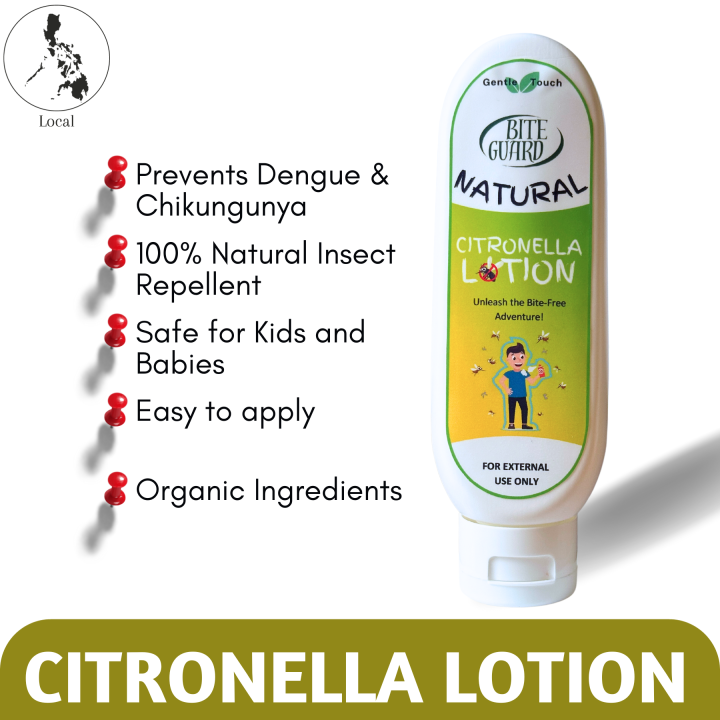 Organic & Natural Citronella Off Lotion Safeguard Your Skin & Repel ...