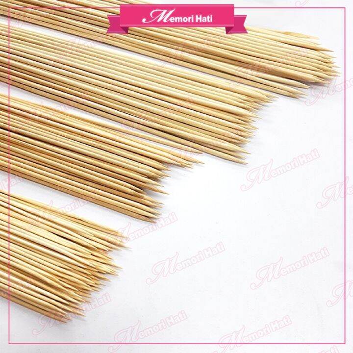 Lidi Bunga Buluh / Bamboo Skewers Sticks | Lazada