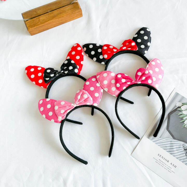 BANDO MICKEY MOUSE / BANDO MINNIE MOUSE AKSESORIS RAMBUT PITA MIKI ...