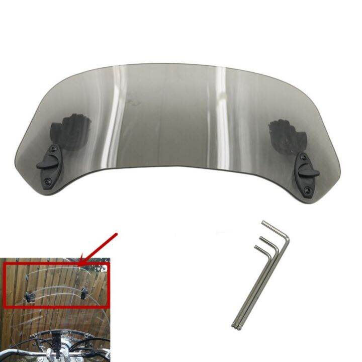 Risen Adjustable Wind screen Windshield Spoiler Class For Yamaha X-MAX ...
