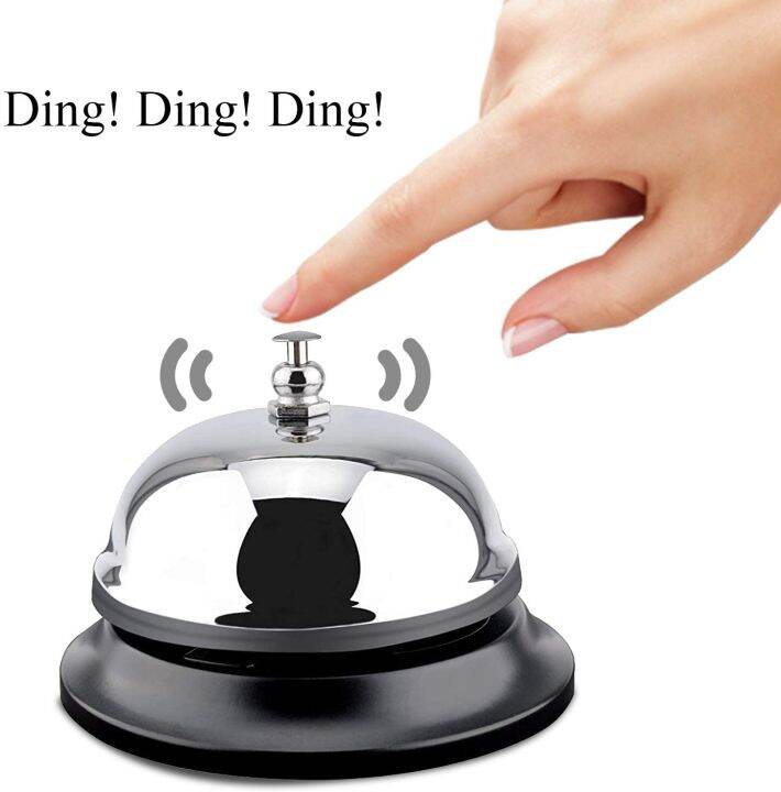 Desk Call Bell Service Ring Desk Bell Service Bell for Kitchen Hotel ...