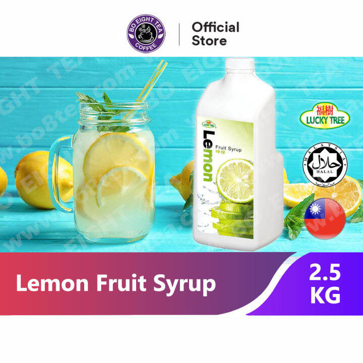 LEMON SYRUP 2.5KG TAIWAN 福树柠檬汁 Jus limau Pekat/Juice Concentrate ...