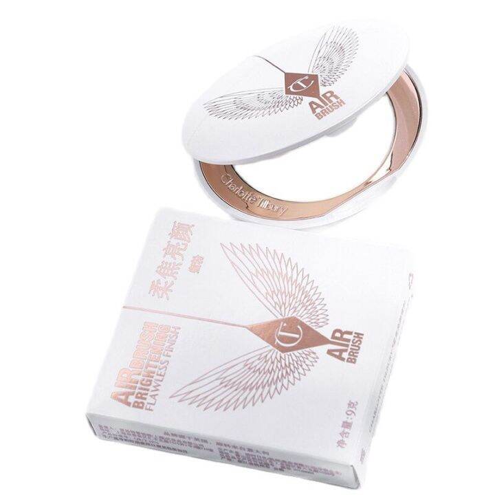 [Authentic] CT powder cake white moonlight flawless honey powder makeup natural oil control ...