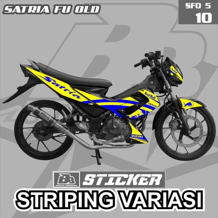 Striping Satria Fu Barong BISA HOLOGRAM Striping Satria Barong ...