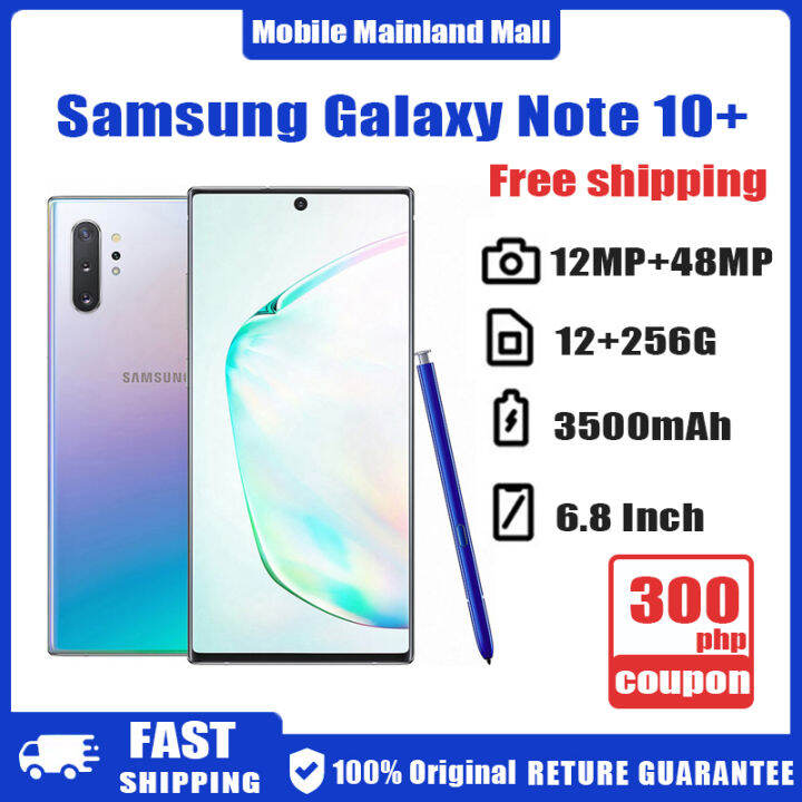 【COD/Original】For Samsung Galaxy Note 10 Plus N975U Note10+ 256GB ROM 12GB RAM Octa Core 6.8 ...