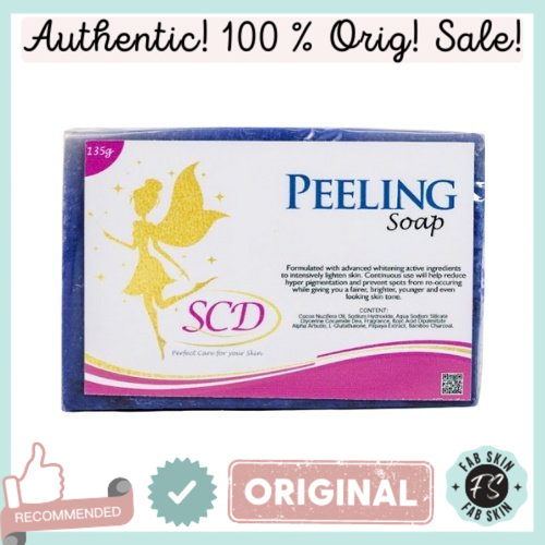 SCD Peeling Soap Whitening Soap 135g | Lazada PH