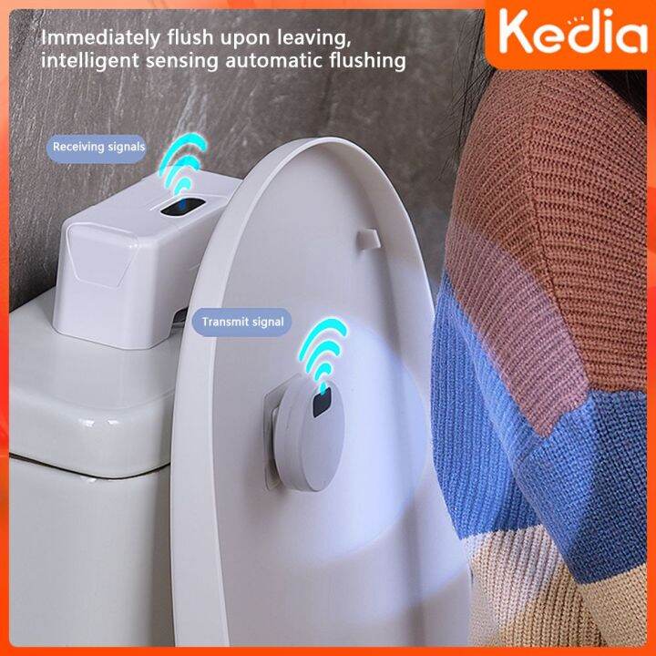 [Kedia] Automatic Toilet Flusher IR Sensing Touchless Toilet Flush ...
