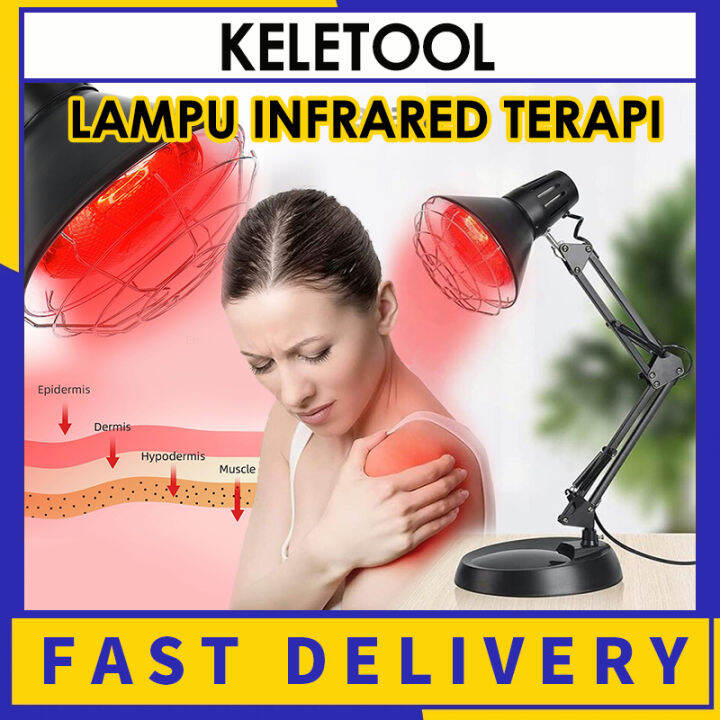lampu infrared terapi fisioterapi Instrumen Terapi Inframerah Instrumen ...