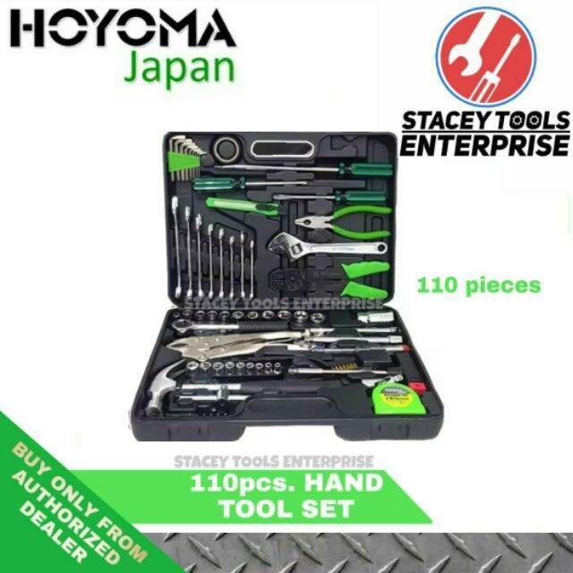 Tool set 110 pieces Hoyoma Japan Hand Tools set | Lazada PH