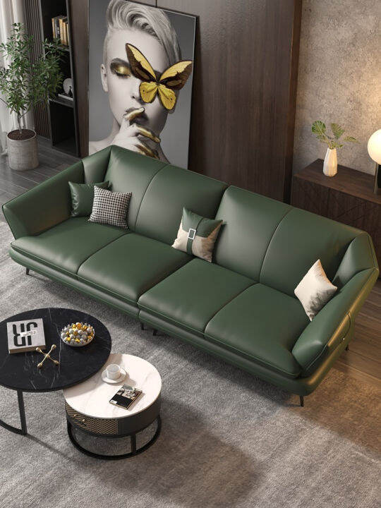 TATA HOME Revive | Perugia Sofa โซฟาหนังแท้ โมเดิร์นโซฟาหนังห้อง ...