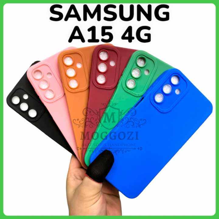SOFTCASE MACARON SAMSUNG A15 4G CASE PRO CAMERA MACARON WARNA 3D | Lazada Indonesia