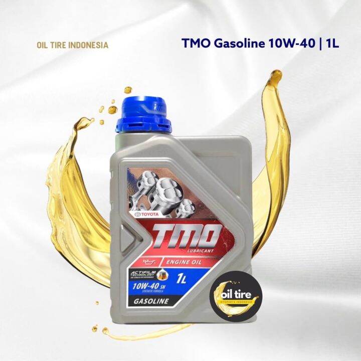 Oli Mesin TMO Toyota 10W-40 API SN Original TOYOTA Kemasan 1Liter ...