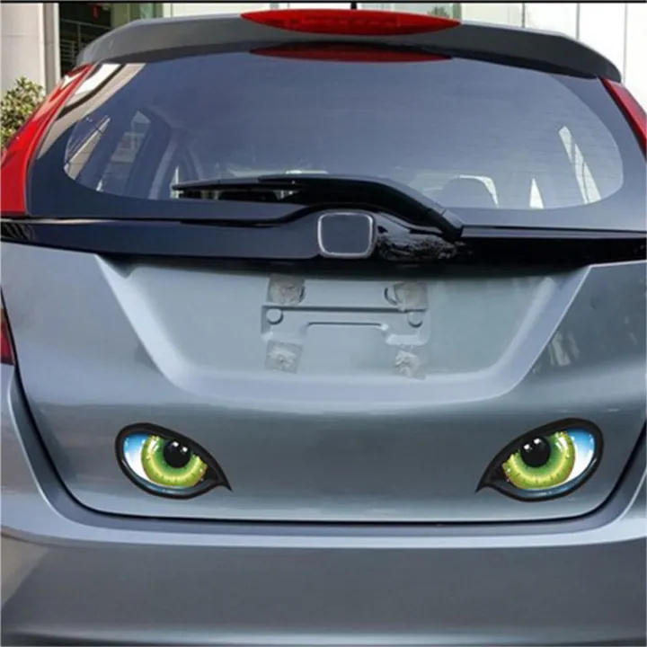 Cars Auto 3D Horrible Eyes Eye Sticker Decal Decor | Lazada PH