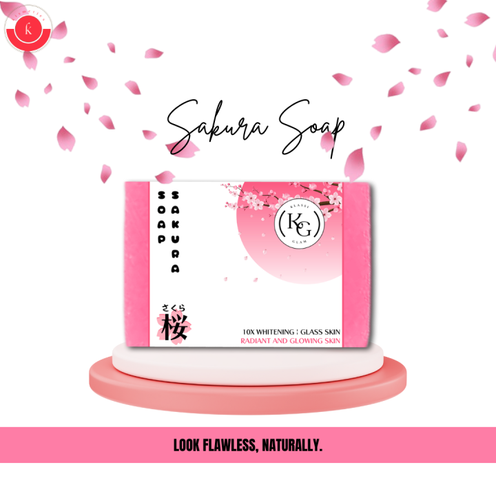 Klassiglam - Sakura Soap 10x Whitening Soap | Lazada PH