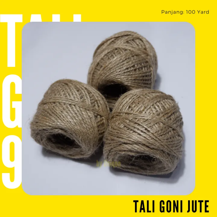 Tali Goni 100 Yard / Tali Rami / Tali Karung Jute | Lazada Indonesia