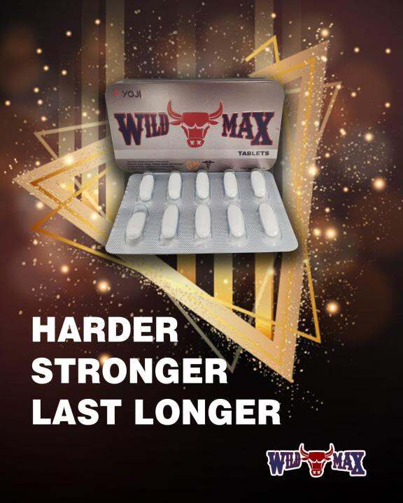 Wild Max For Men For Longer Ejaculation Delay Tablet for Men | Lazada PH