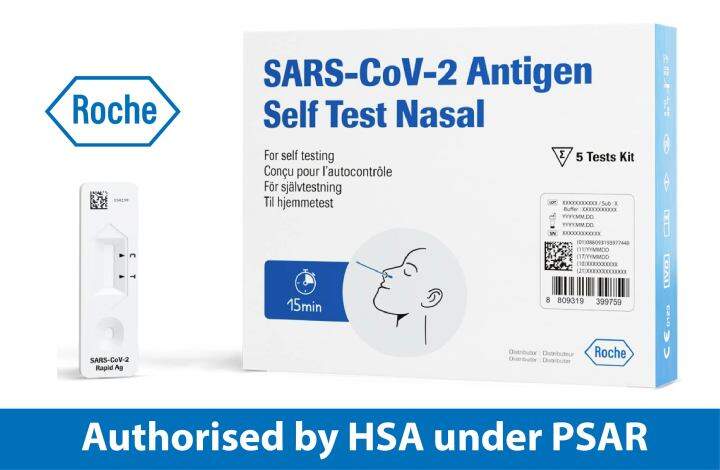 NEW BATCH(EXP SEP2023) - 10 Test Kits - Roche SD Biosensor SARS-CoV-2 ...