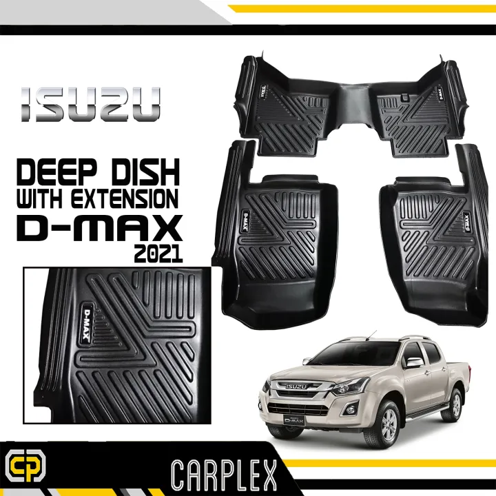 CARPLEX Isuzu D-Max /Dmax Deep Dish and Trunk Tray 3D Matting ...