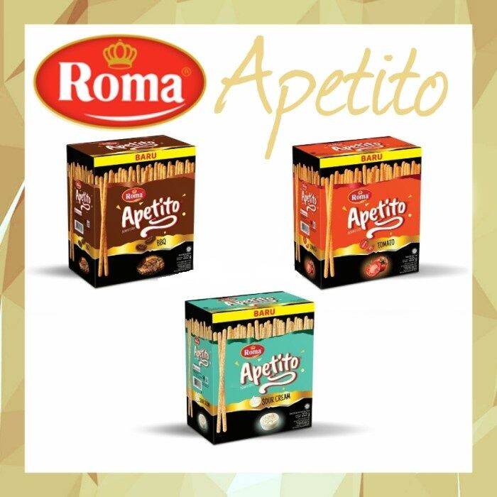BISKUIT ROMA APETITO 222 GR - BOX ISI 12 PCS | Lazada Indonesia