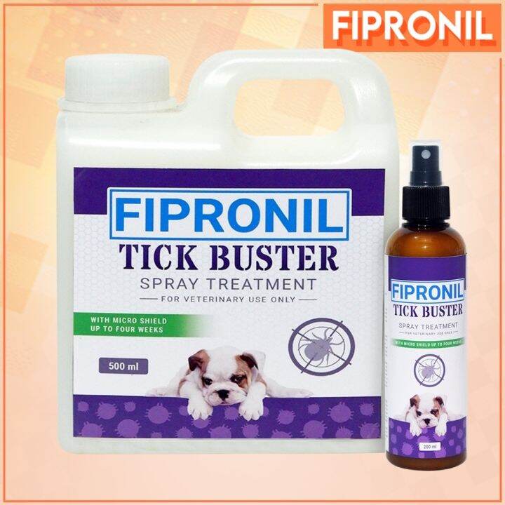 FIPRO Tick Buster Fipronil Dogs Cats Spray Treatment Anti TicksFleas ...