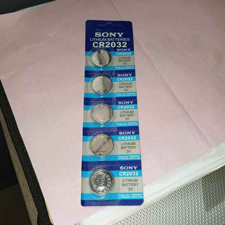 CMOS SONY LITHIUM BATTERIES (5PCS) | Lazada PH