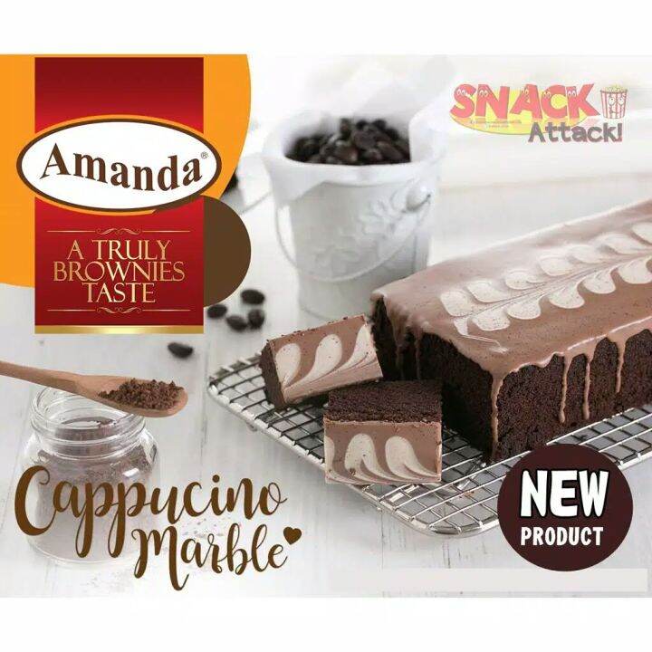 Brownies Amanda khas Bandung rasa cappucino marble | Lazada Indonesia