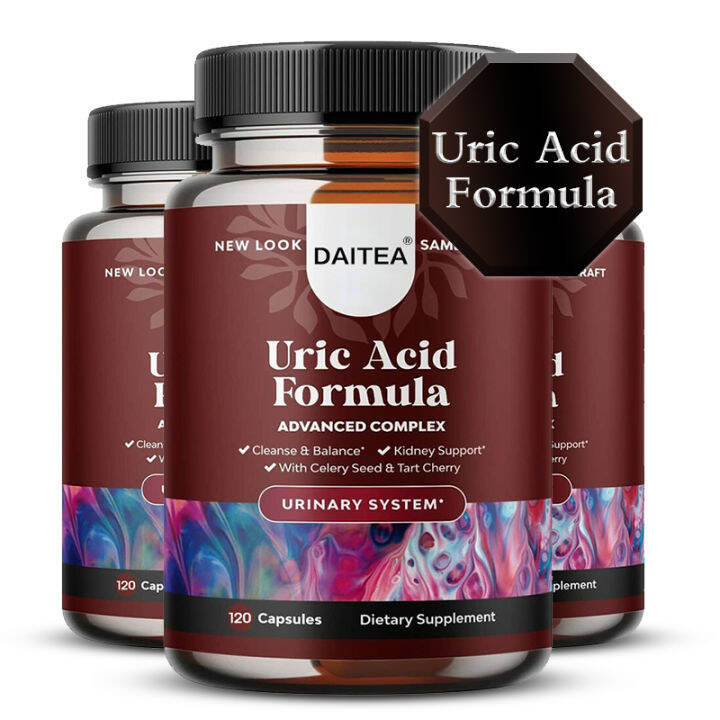 Herbal Uric Acid Cleanse & Detox - Essential Daily Kidney Cleanse ...