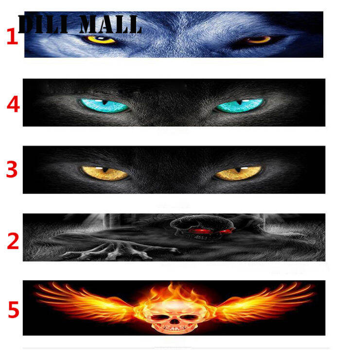 【Local shipment】3D Transparent Car Front Windscreen Windshield Window ...