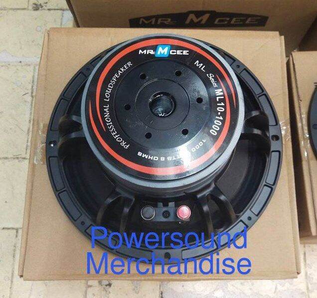 MRMCEE ML10-1000 Professional Loudspeaker 10" 1000watts | Lazada PH