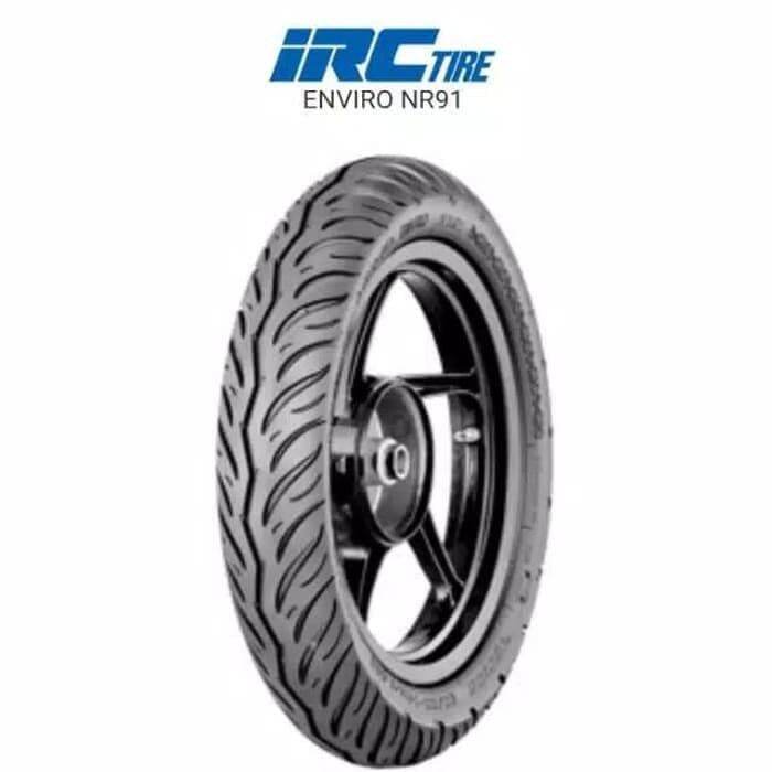 BAN LUAR MOTOR MERK IRC RING 17 UKURAN 80/90-17 ENVIRO NR 91 TUBELESS ...