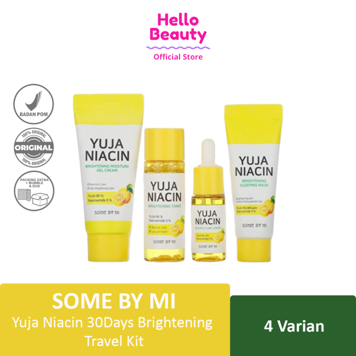 SOMEBYMI Yuja Niacin 30Days Brightening Travel Kit (Mini Size from ...
