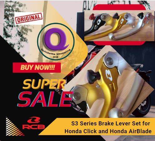 RCB S3 Series Brake Lever Set for Honda Click and Honda AirBlade ...