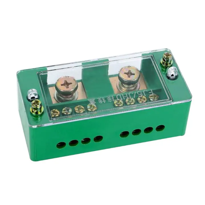 Wire Terminal Block Connector Distribution Module Splitter 2-IN 4/6/8 ...